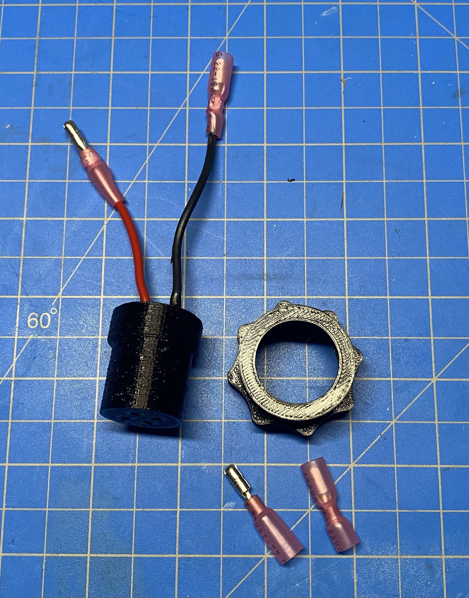 Clean Cab Radio Power Cable Revisted – 3D Print – WirelessBilly